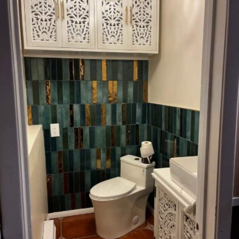 The Tile Life Midas 2" x 10" Ceramic Brick Look Subway Wall Floor Use Tile & Reviews | Perigold